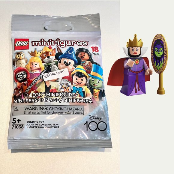 Lego | Toys | Lego 738 The Evil Queen Disney Serie 100 Anniversary ...